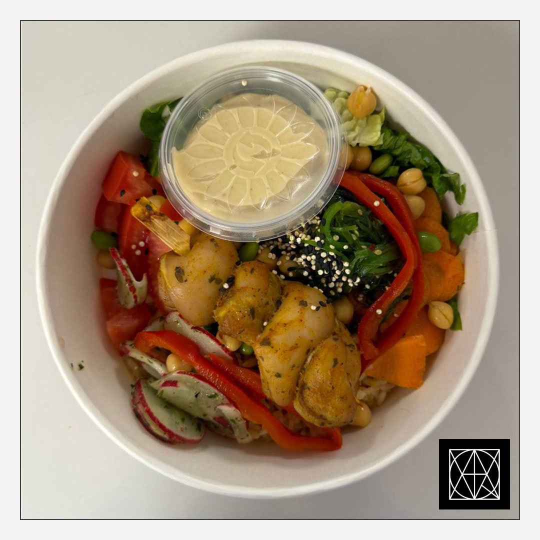 Chicken Poke Bowl – vištienos iešmelis, ryžiai, edamame pupelės ...